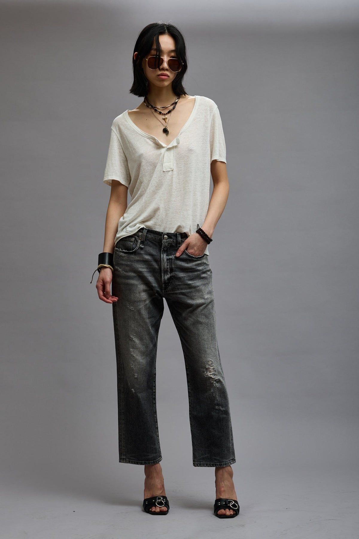 Boyfriend Jeans - R13 Denim