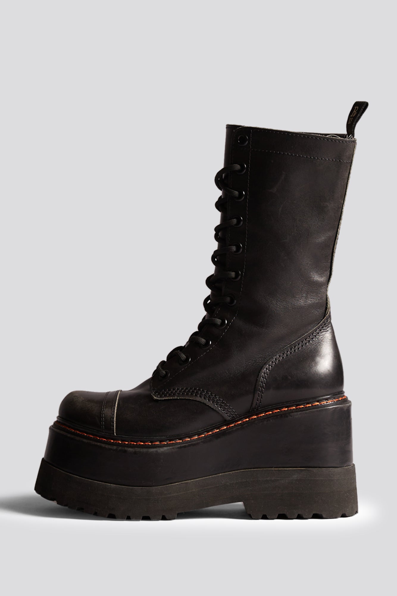 MEDIUM JUMP BOOT - BLACK – R13