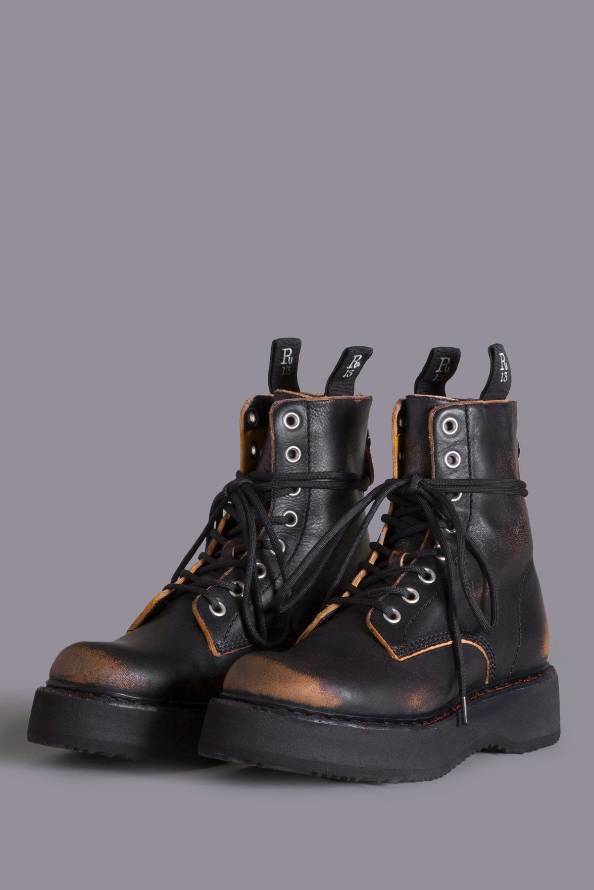 Women's Boots - Platform, Combat, Cowboy, & Shearling Boots - R13