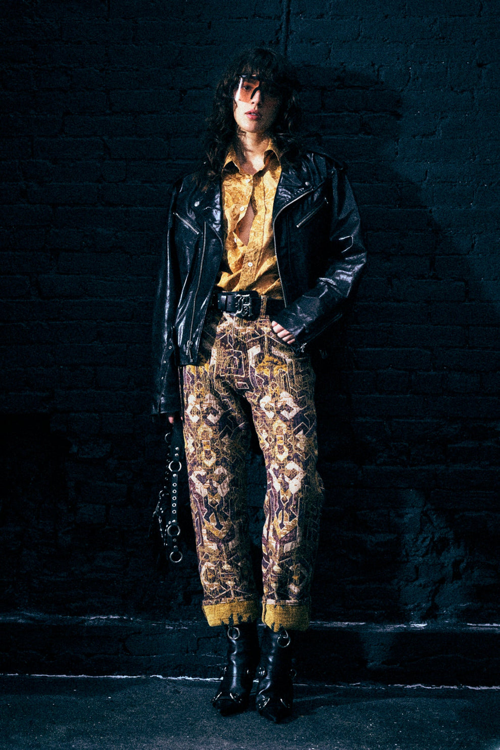 X-BOYFRIEND JEAN - GEO BROWN JACQUARD - R13