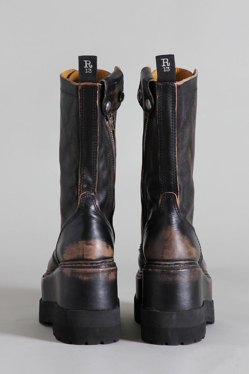 Women's Boots - Platform, Combat, Cowboy, & Shearling Boots - R13