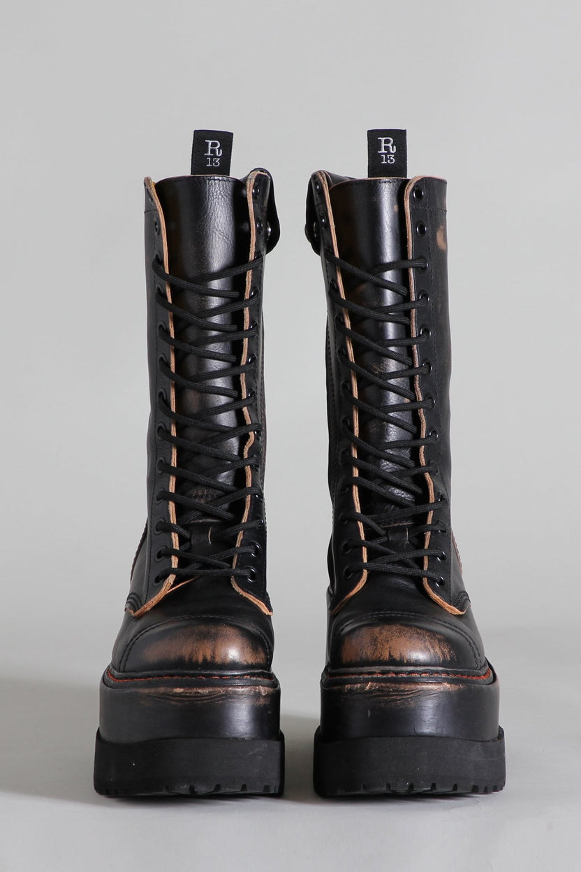 Women's Boots - Platform, Combat, Cowboy, & Shearling Boots - R13